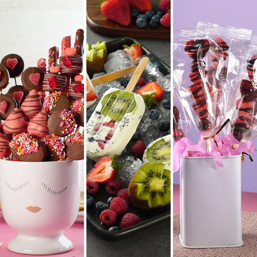 Postres con fruta para regalar