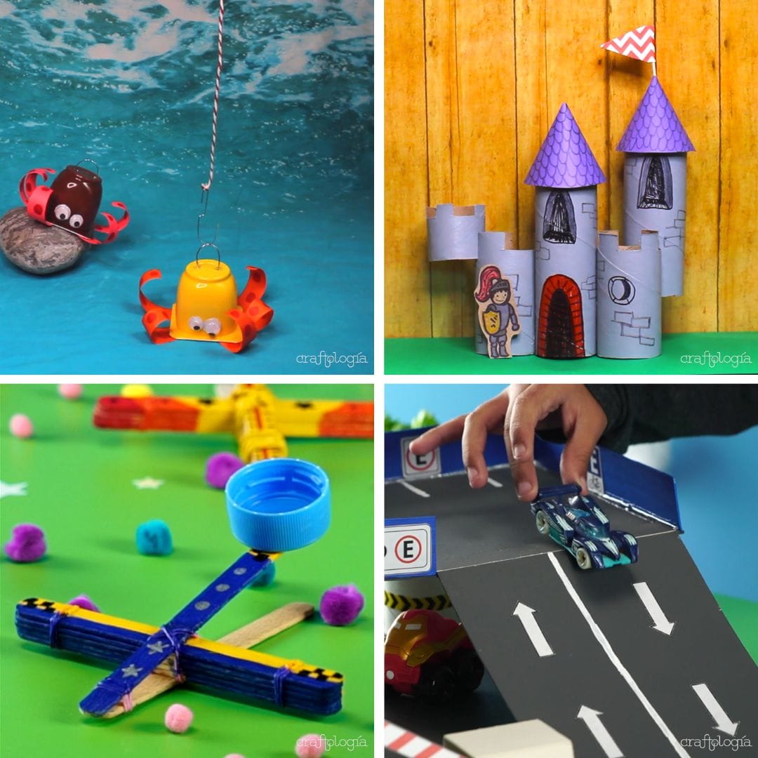 Manualidades Para Verano Con Materiales Reciclados